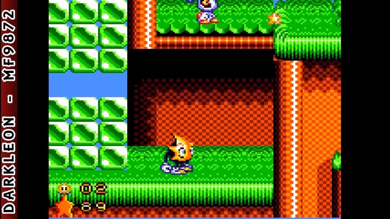 Game Gear - Ristar ~ Ristar - The Shooting Star © 1995 Sega - Gameplay ...