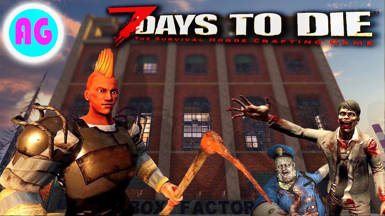 7 Days To Die - Box Factory Fail! Alpha21 EP9 - YouTube
