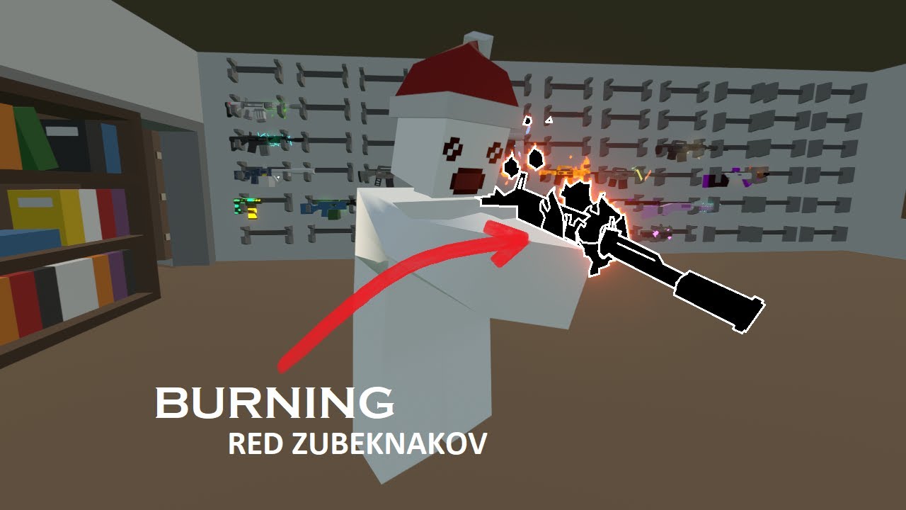Burning Red Zubeknakov | Unturned Mythical Showcase - YouTube
