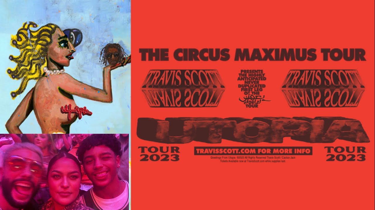 TRAVIS SCOTT DENVER THE CIRCUS MAXIMUS TOUR 2023 UTOPIA - YouTube