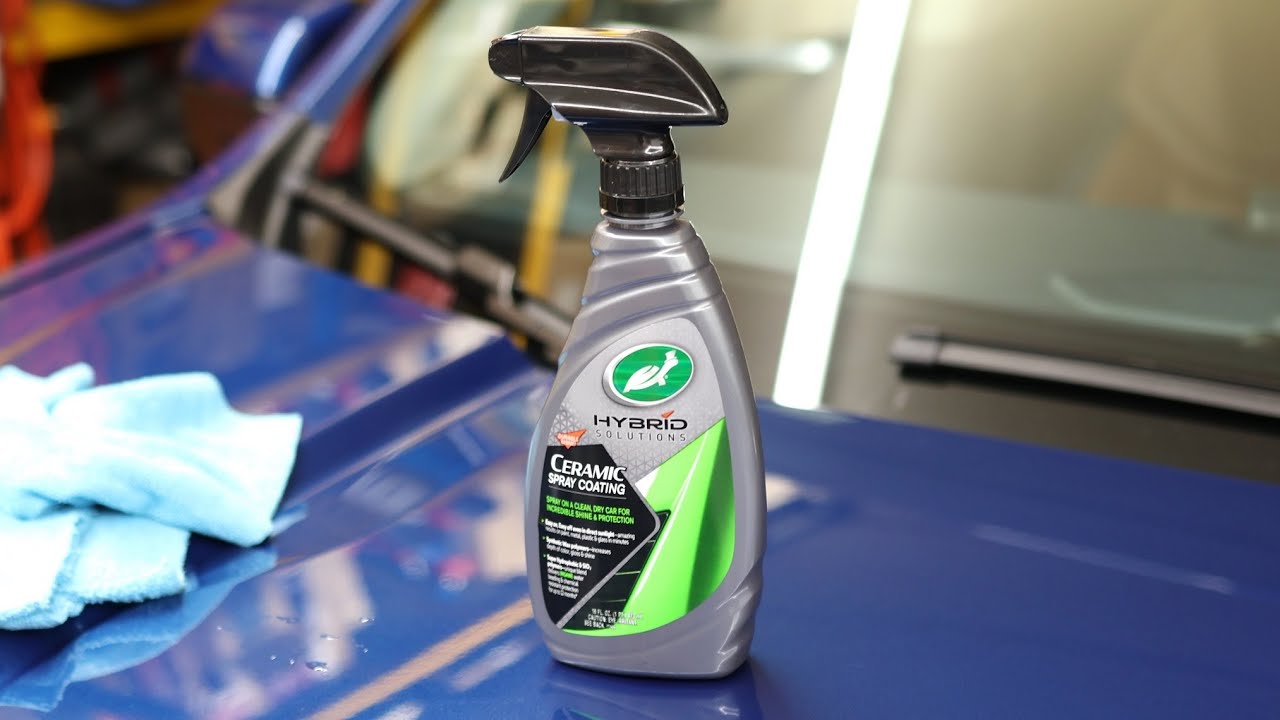 Using Hybrid Solutions Ceramic Spray Coating - YouTube