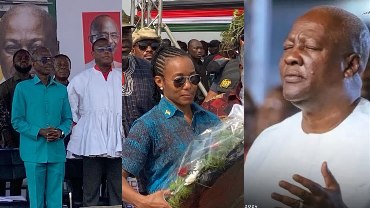 J.J. Rawlings Daughter Wept and She Joins John Mahama to commemorate ...
