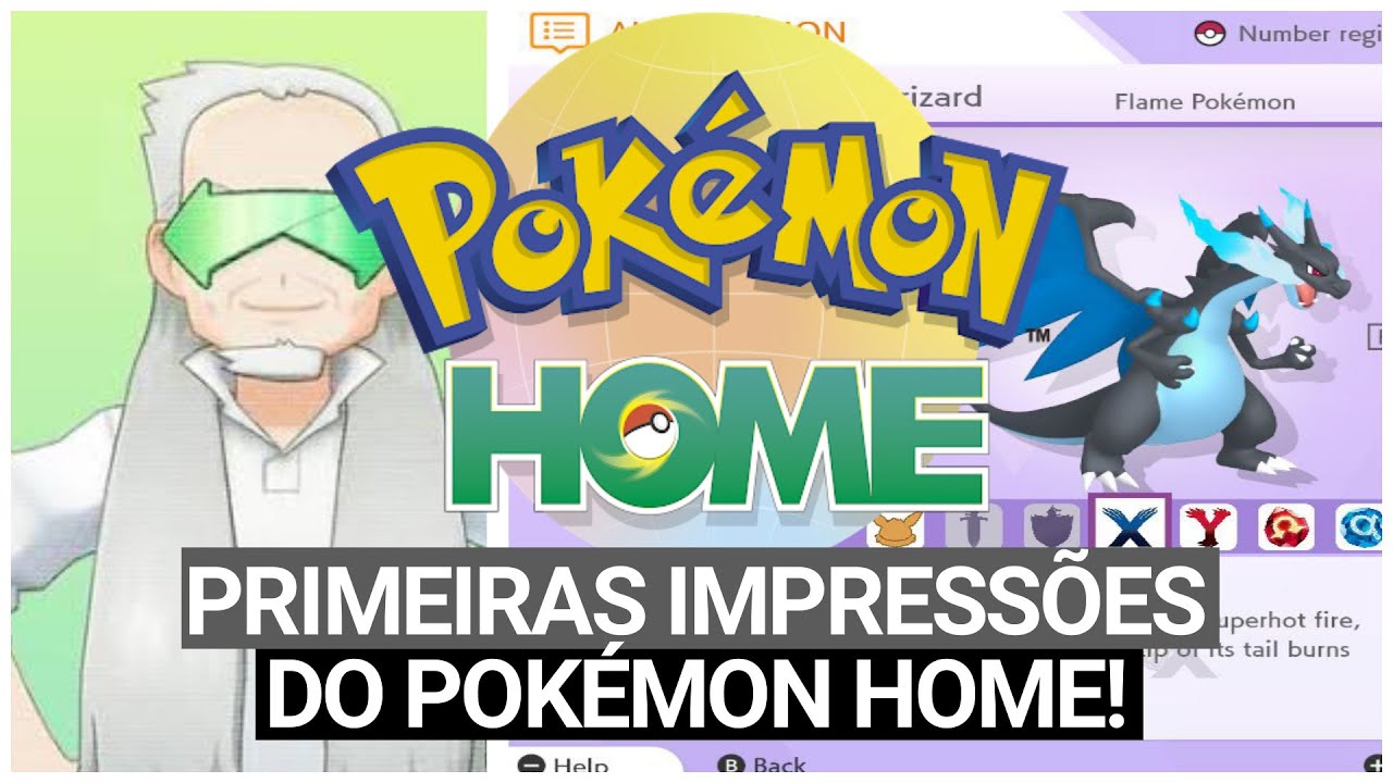 Pokémon Home (Mobile) - Primeiras Impressões! - YouTube