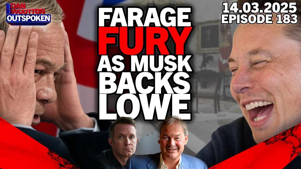 🚨 LIVE! NIGEL FARAGE FURY AS ELON MUSK ENDORSES RUPERT LOWE & DOUGLAS ...