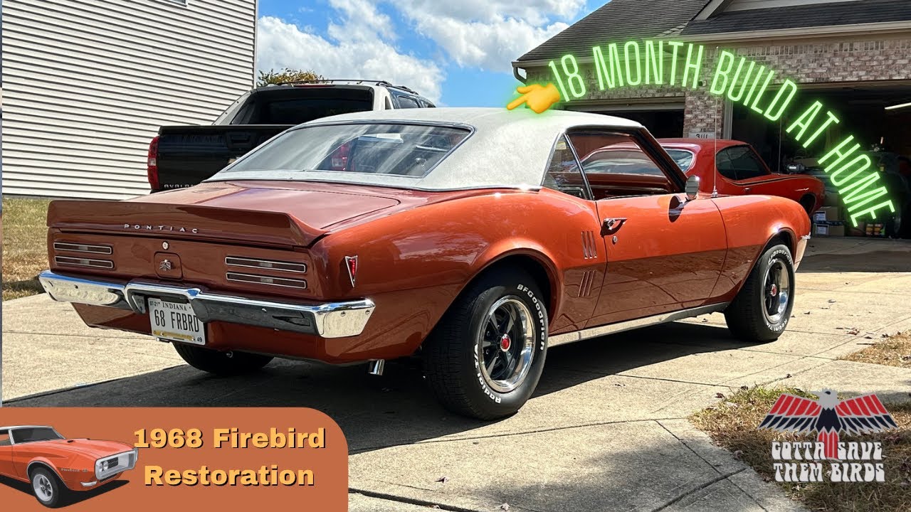 From Garage to Glory: Watch the 1968 Firebird Autumn Bronze Come to ...