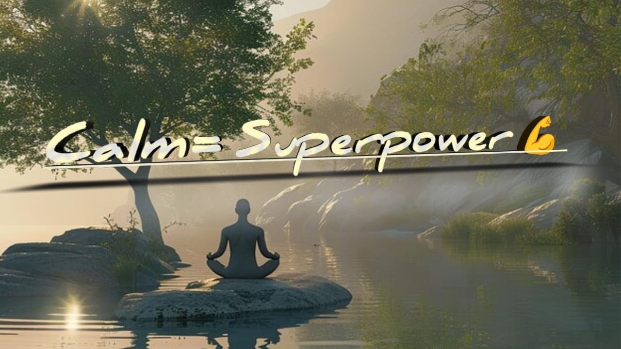 Calm is the Secret Superpower of Life. - YouTube