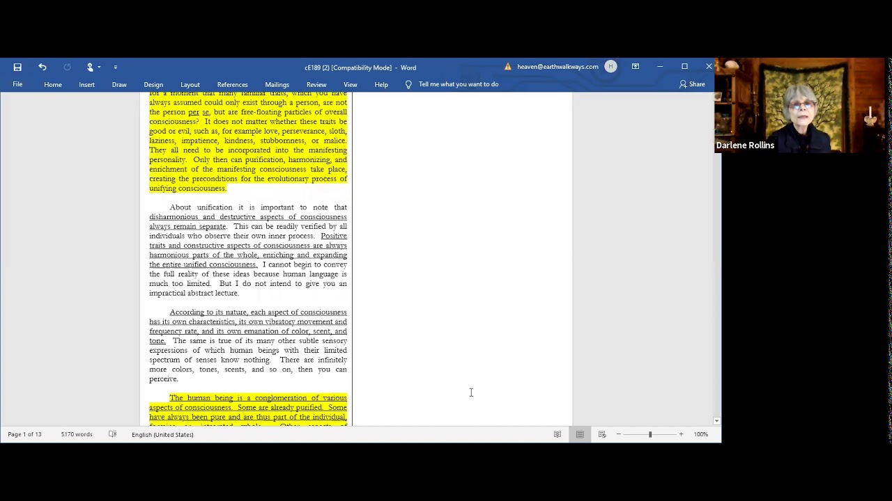 Wisdom of the Guide: Pathwork Lecture 189 Self Identification - YouTube