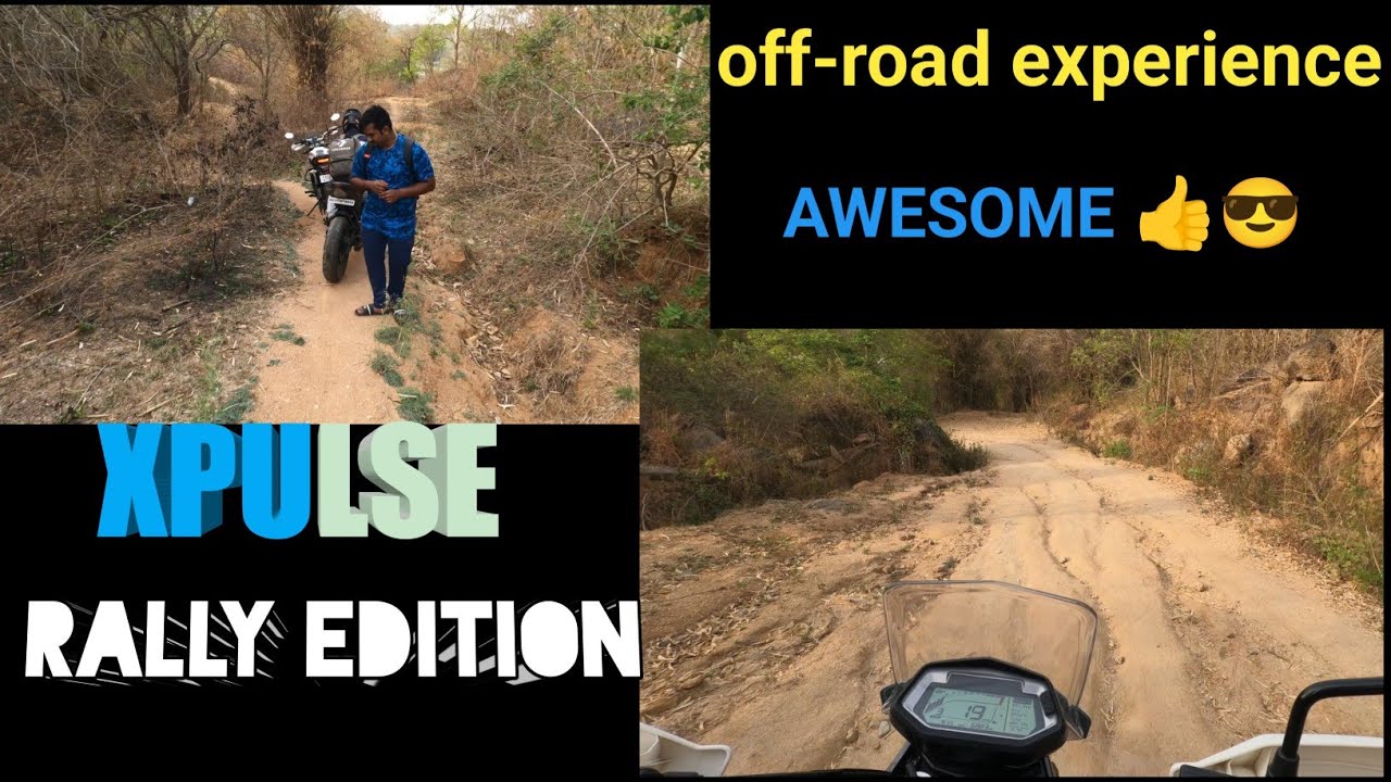 my first off-road trial | xpulse rally edition | back waters| - YouTube