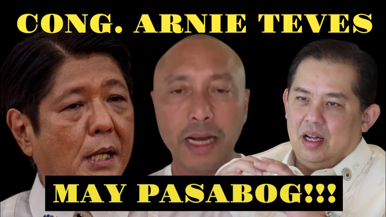 CONG. ARNIE TEVES MAY PANAWAGAN SA MGA CONGRESSMAN , PULIS , SUNDALO AT ...