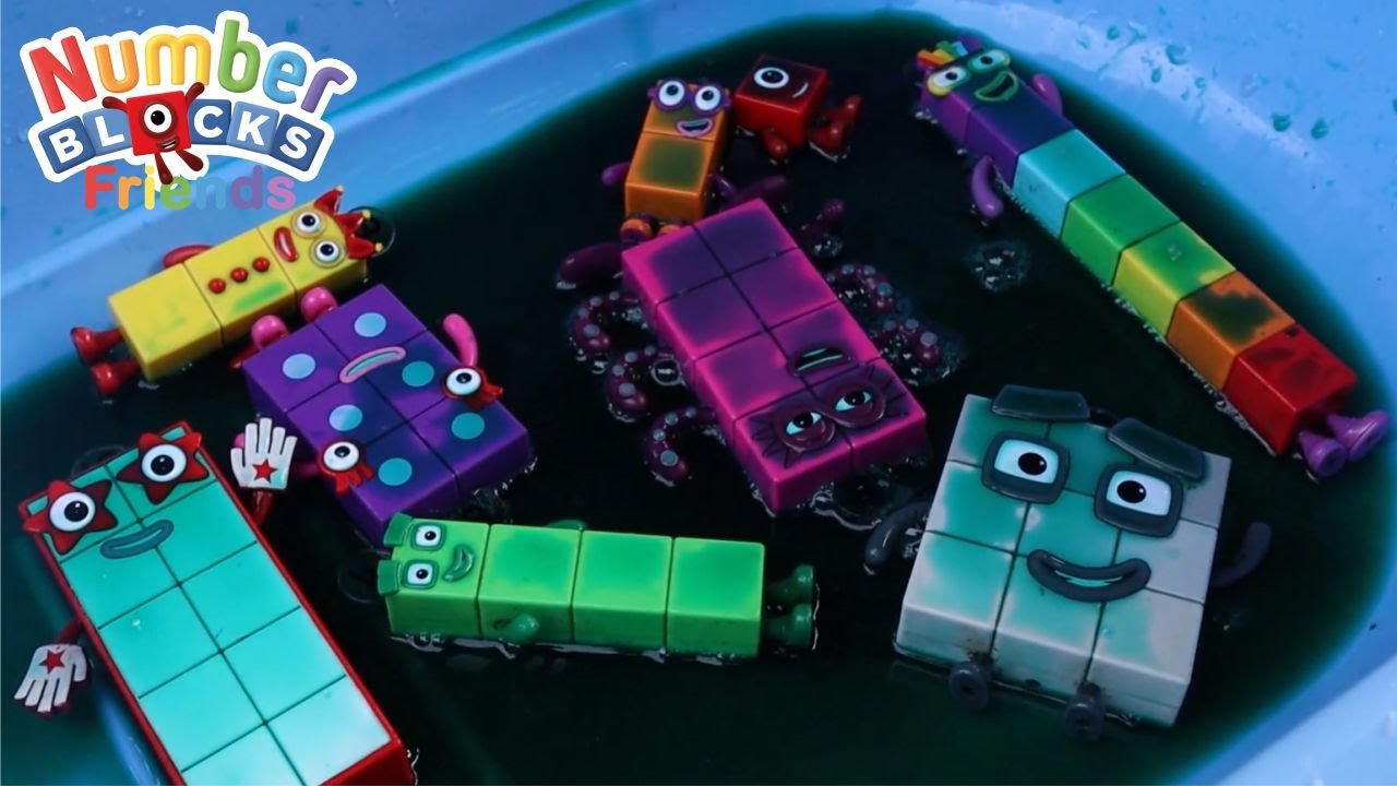 Numberblocks – Numberblock Friends 1to10 Bath With PEPSI Water ...