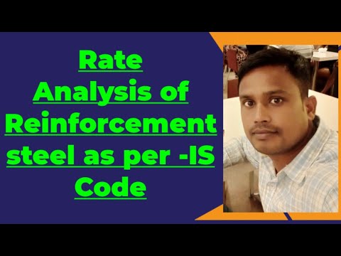 Rate Analysis of Reinforcement steel as per IS Code -Right Method for ...