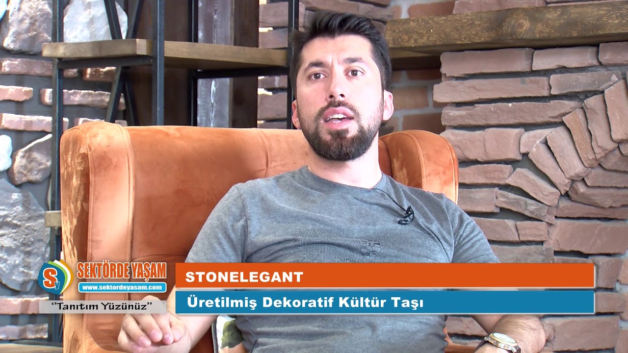 STONELEGANT ( ÜRETİLMİŞ DEKORATİF KÜLTÜR TAŞI) - SEKTÖRDE YAŞAM - YouTube