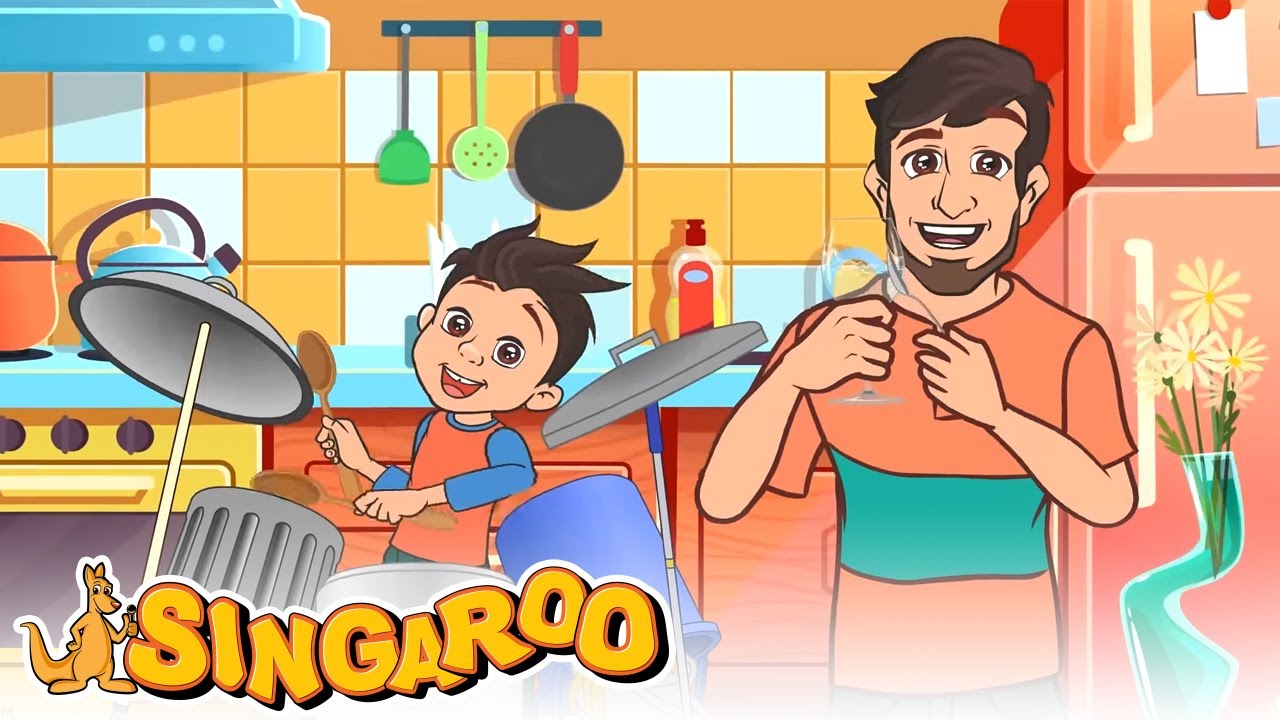 There's an Orchestra in my Kitchen | Wendy Fine | Kid's Songs | Fun ...