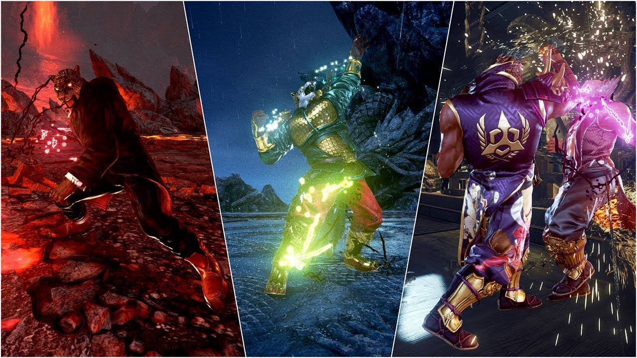 Tekken 7 Armor King Electric hit effect(devil jin) - YouTube