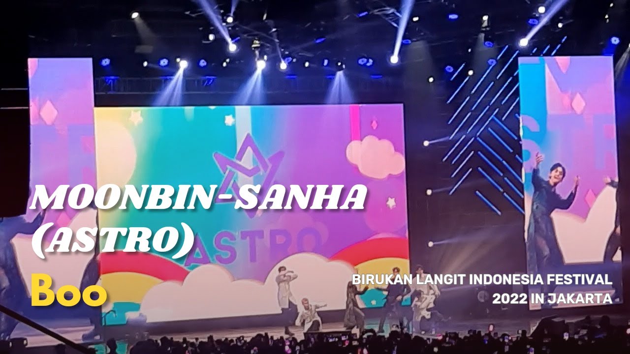 MoonBin & Sanha ASTRO - Boo (BLIF 2022) @offclASTRO - YouTube
