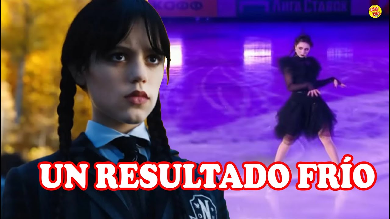El Baile de Merlina Sobre el Hielo - YouTube