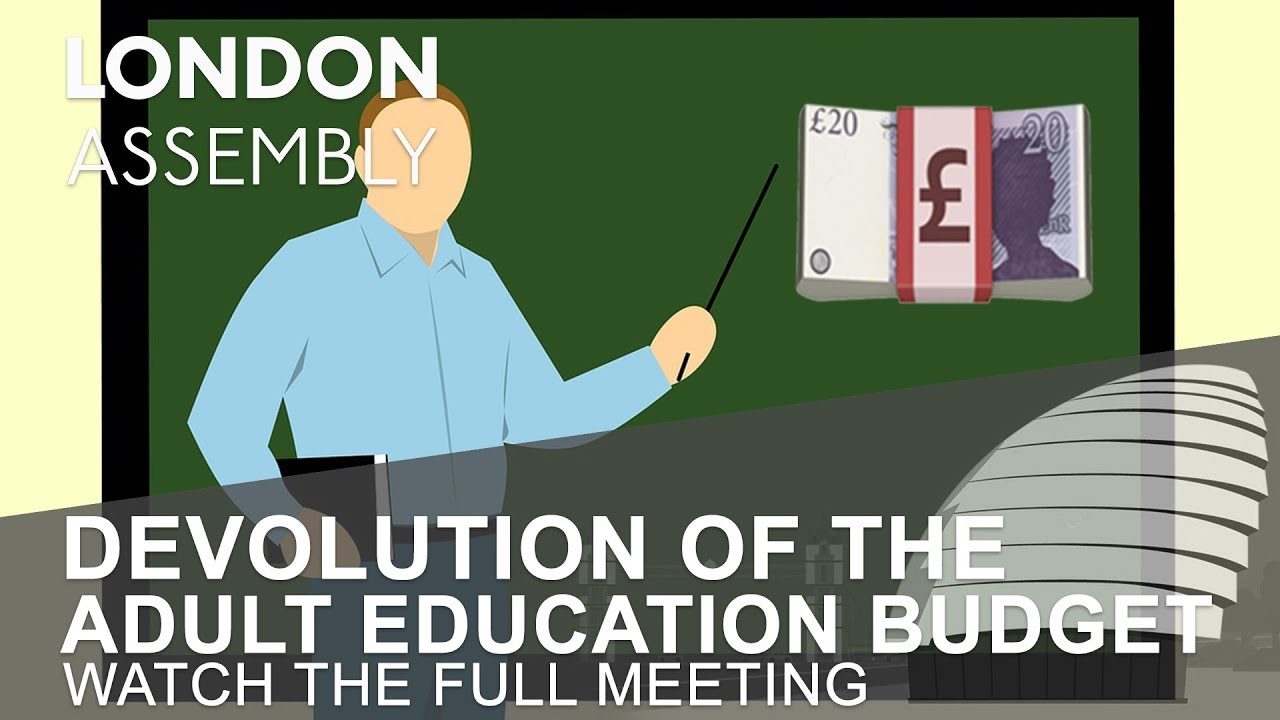 Devolution of the Adult Education Budget - YouTube
