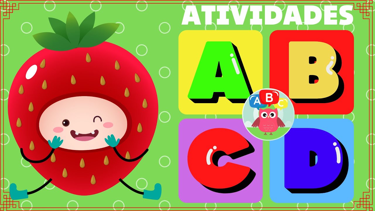 COMO APRENDER O ALFABETO INFANTIL || APRENDA O ABC || ATIVIDADES COM O ...
