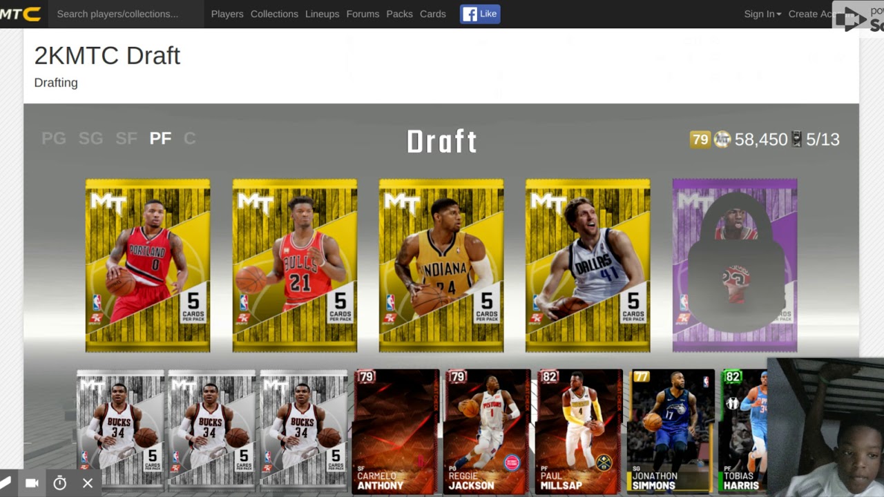 NBA 2K19 MyTEAM Pack Draft - 2KMTCentral - YouTube
