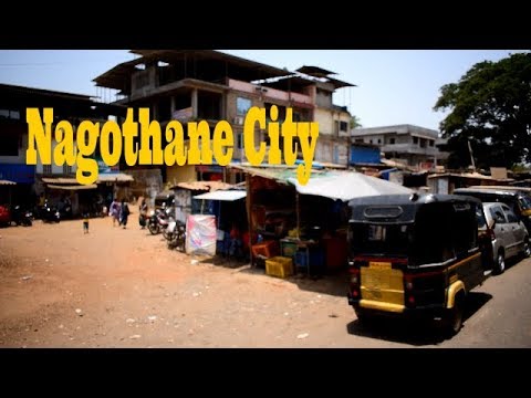 [MSRTC] Nagothane City view from msrtc Bus - YouTube