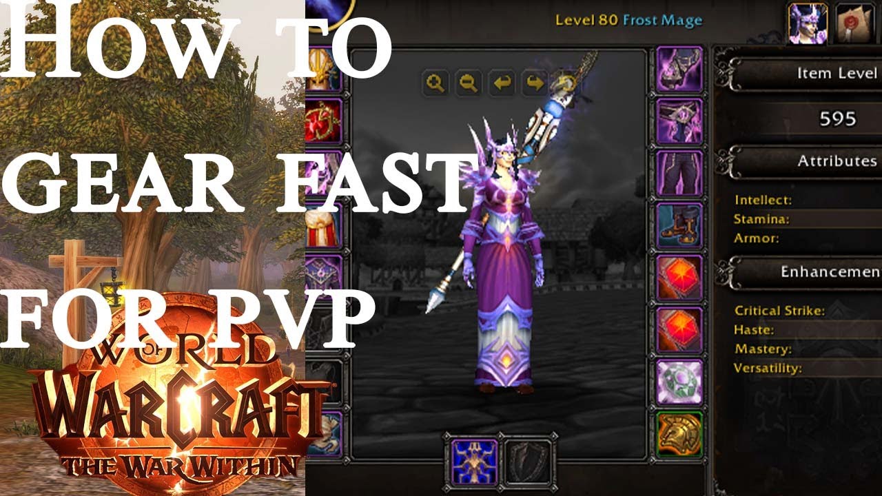 How to gear up FAST for pvp in the war within - YouTube