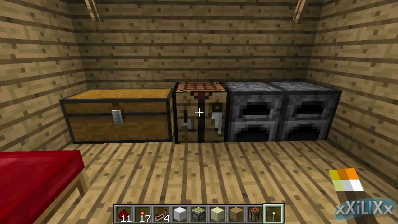 Minecraft - 100% Hidden Entrance Using Furnace + BUD Switch (Perfect ...