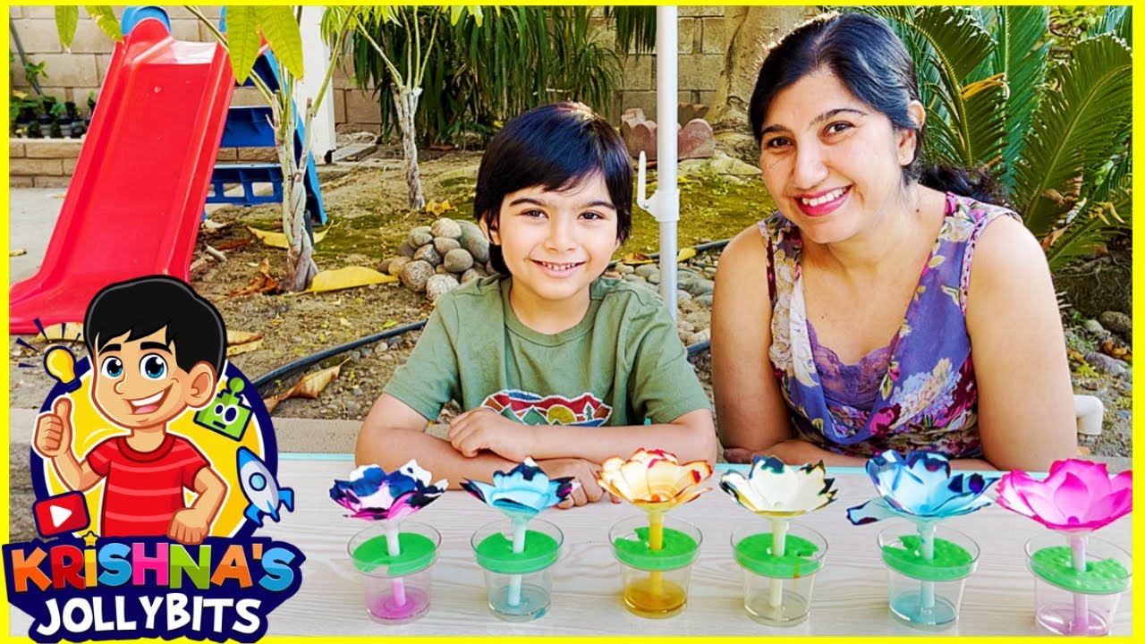 DIY Crayola Paper Flower Science Kit is a Fun Capillary Action Science ...