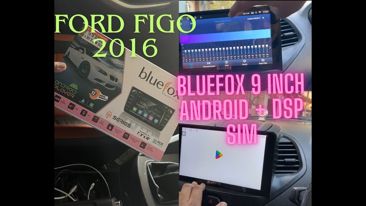 bluefox android stereo with dsp plus sim slot and 2/32gb internal ...