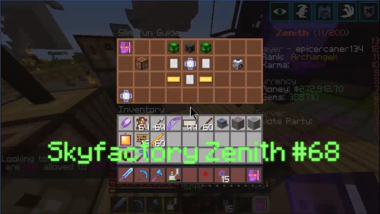 nether star reactor (part 1) (voidrealms skyfactory zenith #68 ...