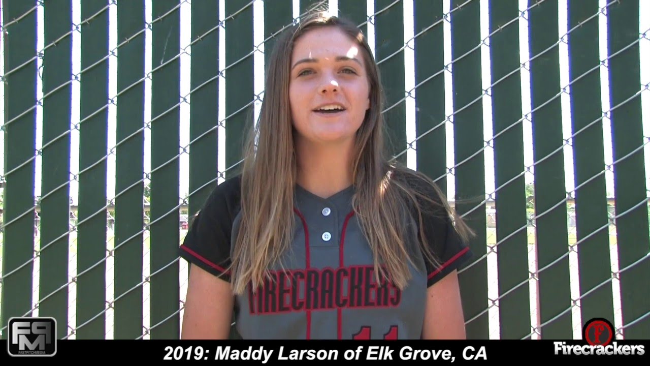 2019 Maddy Larson Pitcher and 1st Base Softball Skills Video - YouTube