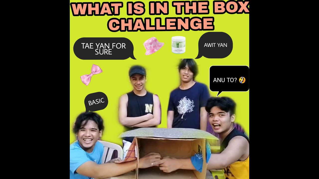 What is in the BOX challenge - YouTube
