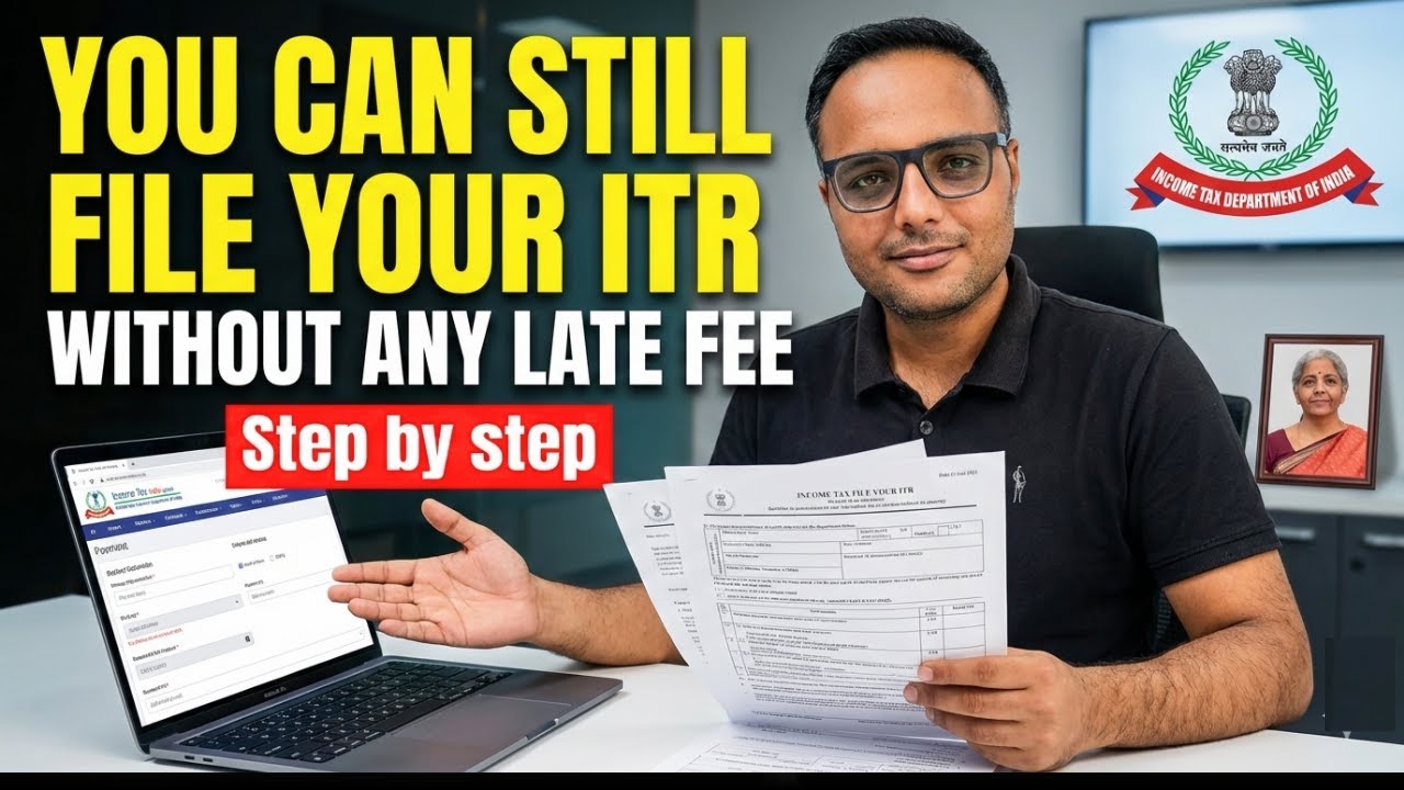 File ITR for FY 24-25 without late fee | ITR U explained step by step ...