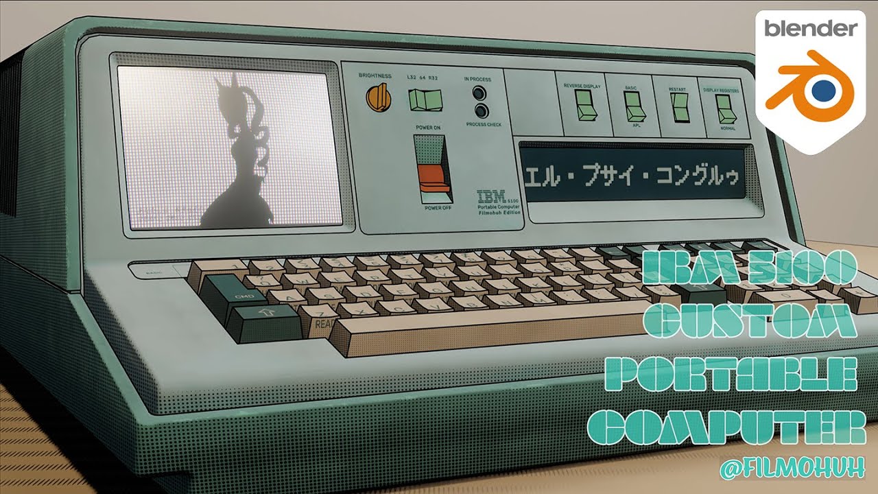 CUSTOM IBM 5100 | STEINS GATE OP - YouTube
