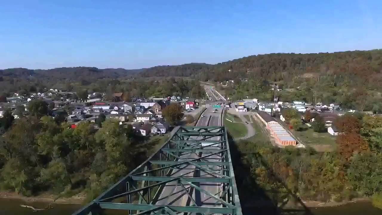 Huntington WV Sixth Street Bridge Cruise - YouTube