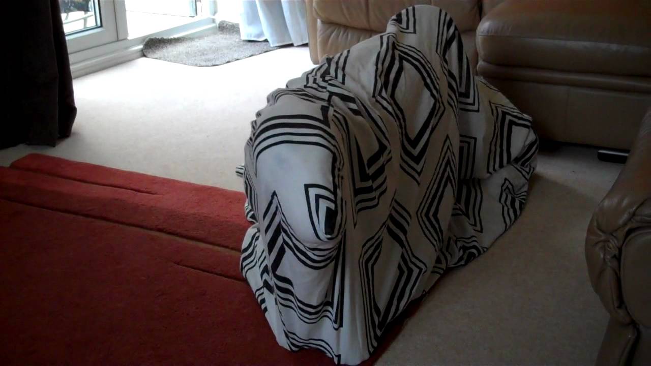 Sky the English Bull Terrier, stuck in her duvet case - YouTube