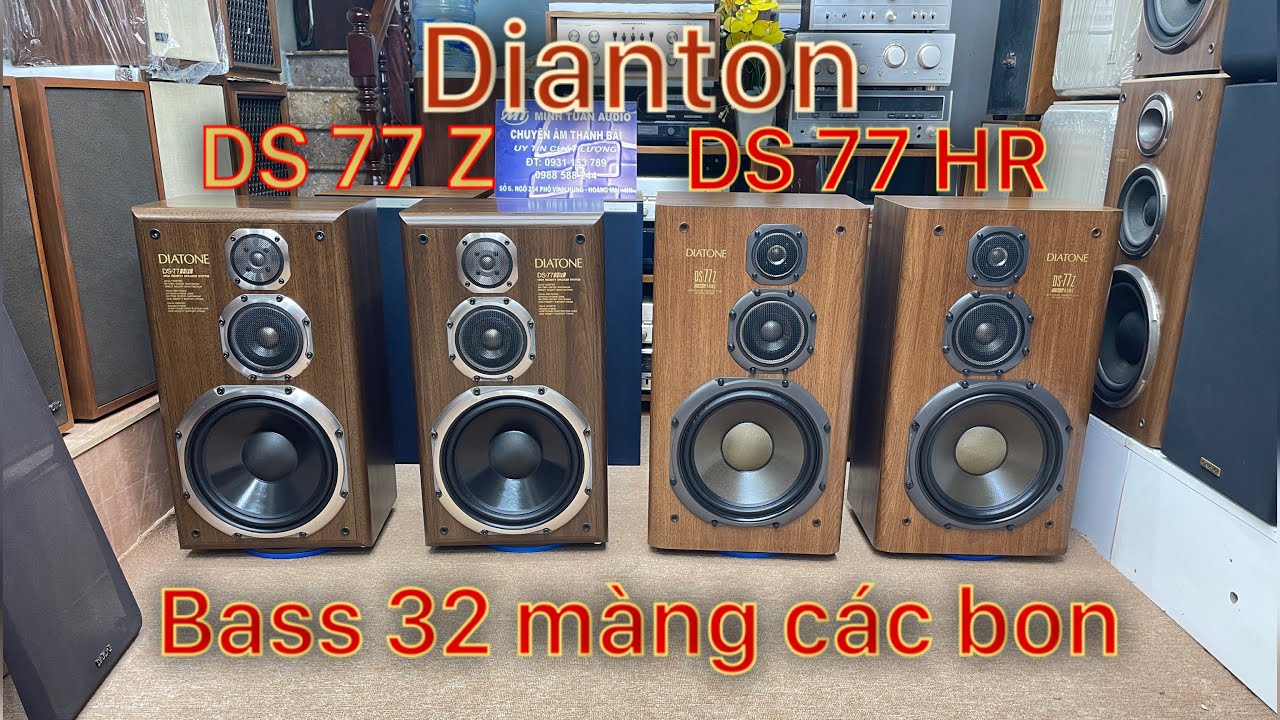 Loa Dianton DS 77 HR | Dianton DS 77 Z | loa bãi Nhật | loa bãi giá rẻ - YouTube