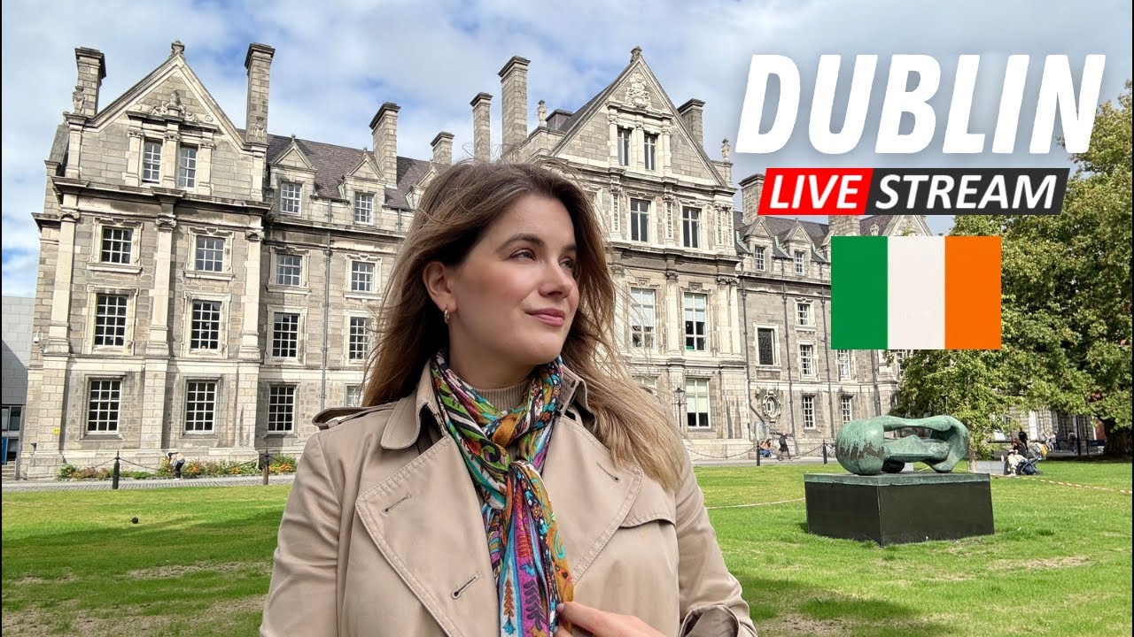 My Last Day In Ireland | LIVE Walking Tour of Dublin 🇮🇪 - YouTube