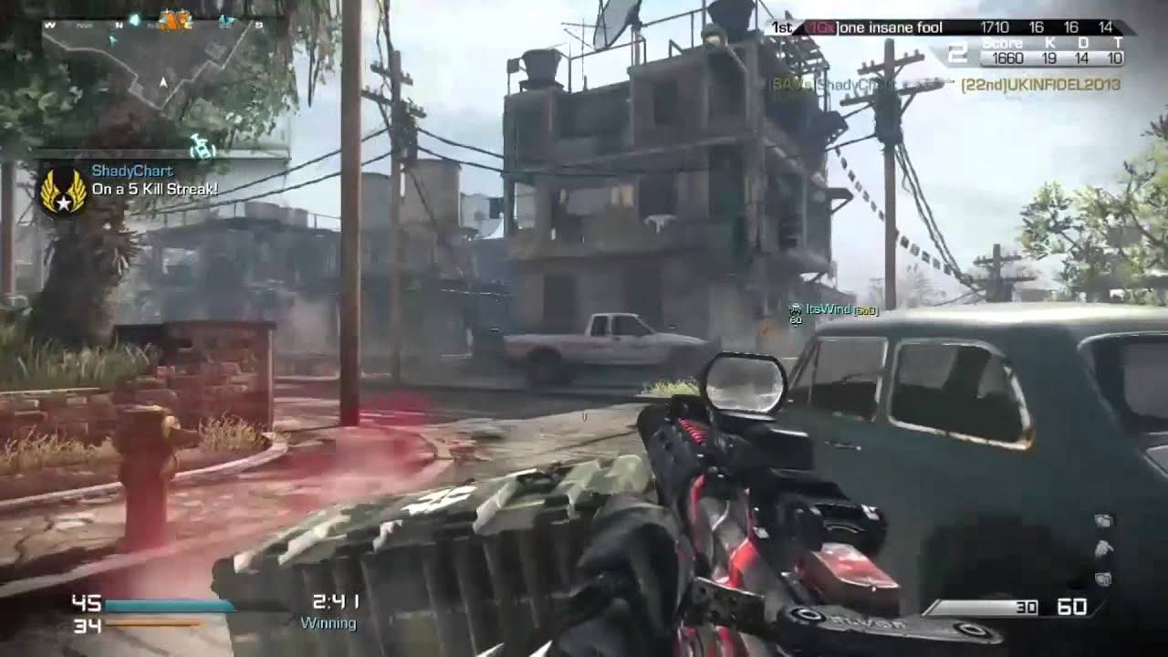 Call of Duty: Ghosts - Y8 Gunship gameplay - YouTube