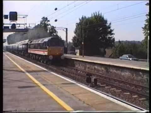 Class 47 47834 Fire- Fly with the Royal Train at Hemel Hempstead 1994 ...