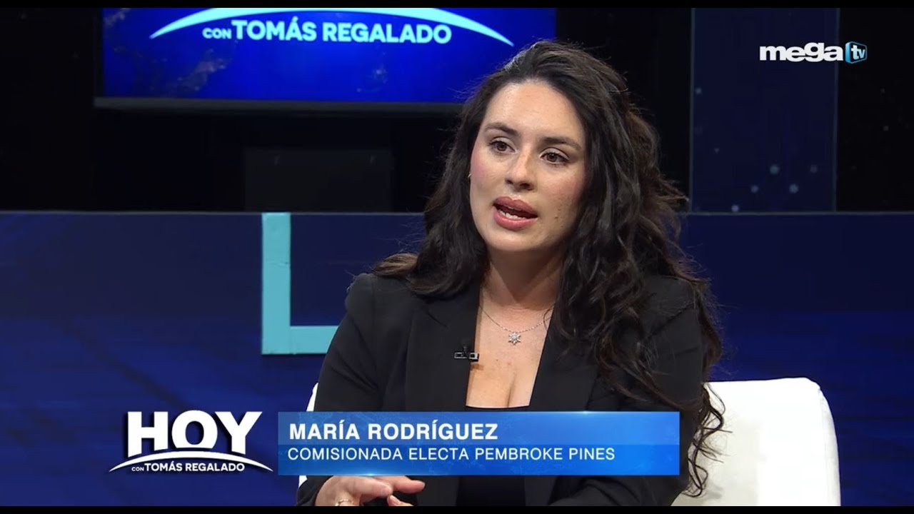 Hoy con Tomás Regalado 03-31-24 entrevista a María Rodríguez ...