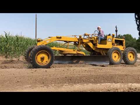 1954 caterpillar model 212 motor grader - YouTube