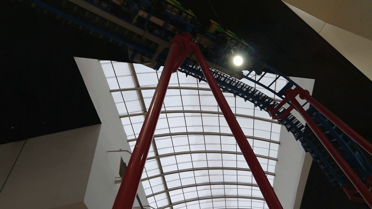 Roller Coaster at Fun City - Infiniti Mall Malad West, Mumbai - YouTube