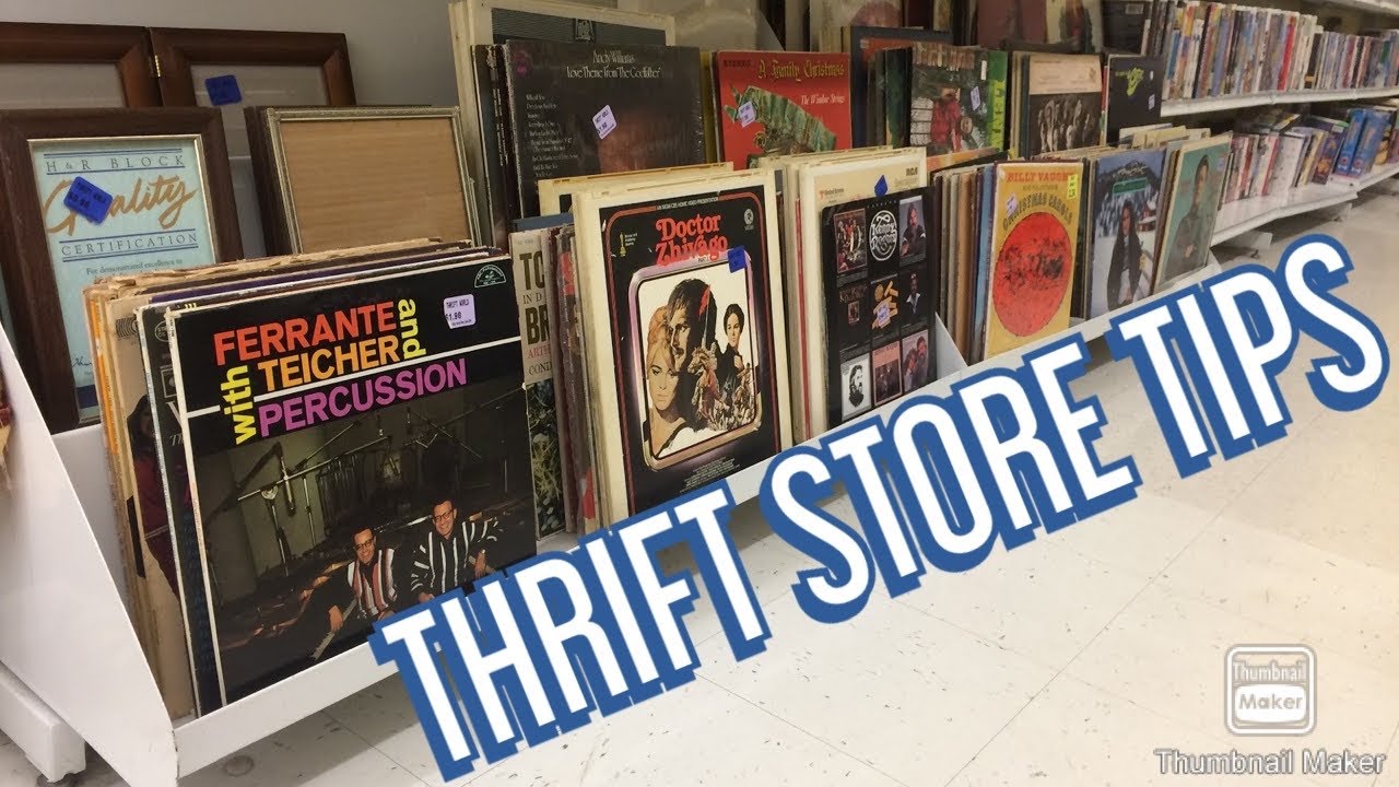 Thrift Store tips for Vinyl Community record shopping collecting record ...