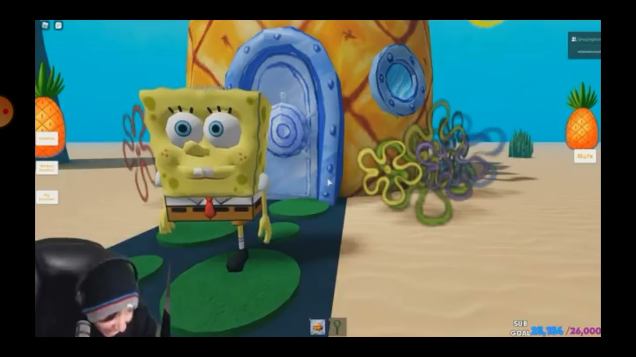 George and Quackity play Spongebob RP (Roblox) - YouTube