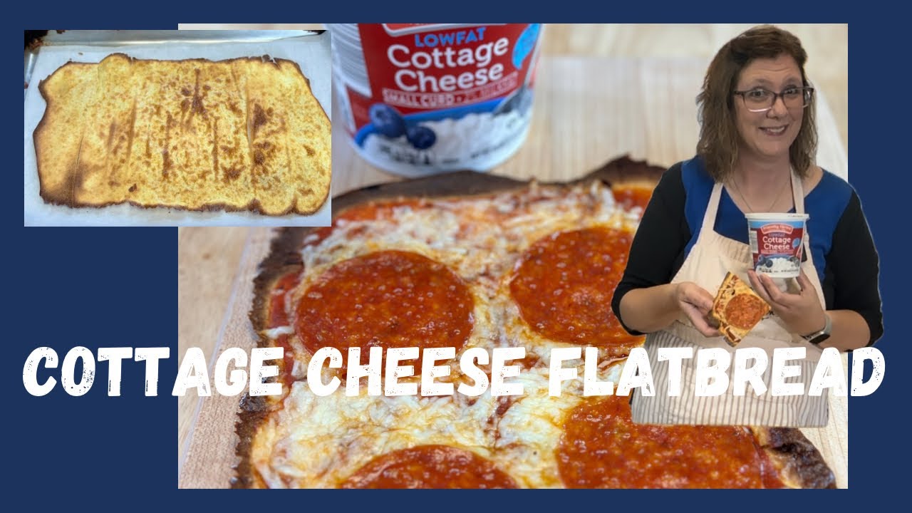 Cottage Cheese Flatbread, Perfect for a Sandwich Wrap or Pizza - YouTube