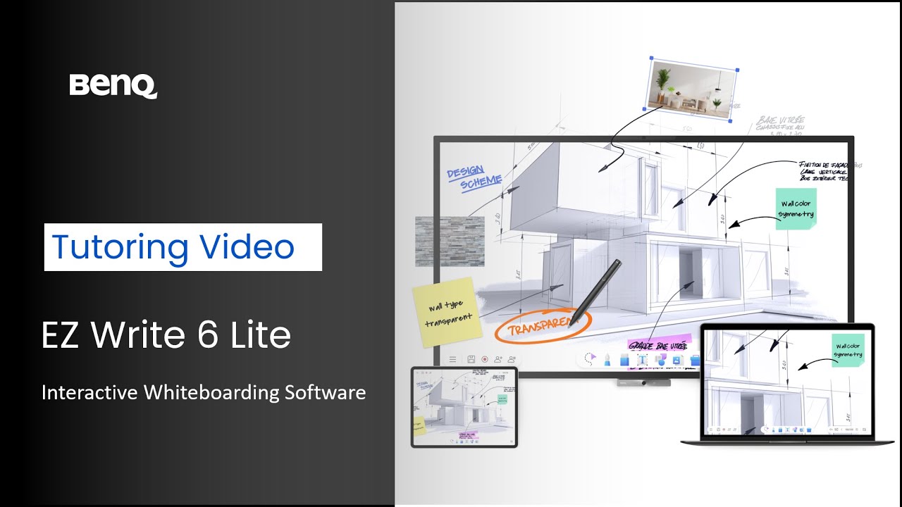 EZWrite 6: Interactive Whiteboarding Software | BenQ Software | Create ...