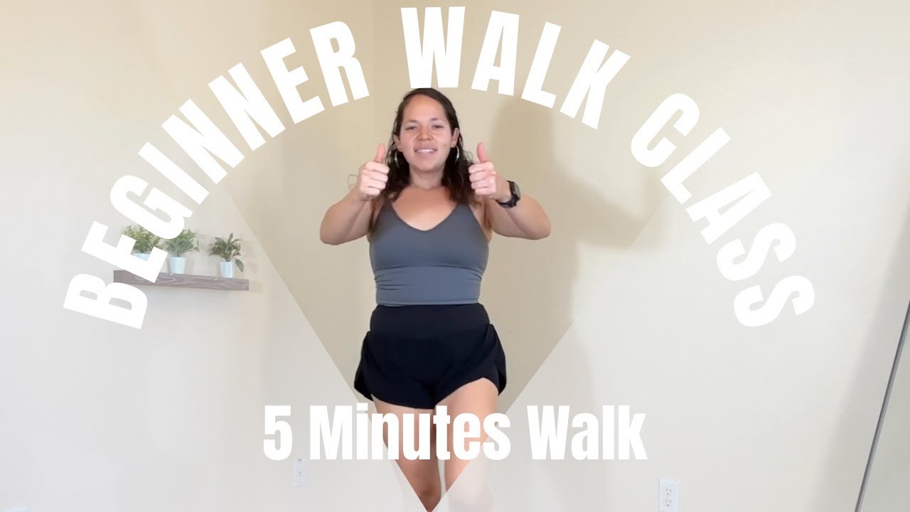 Beginner's 5-Minute Walk Class: Start Your Walking Journey Today! 🚶‍♀️💪 ...