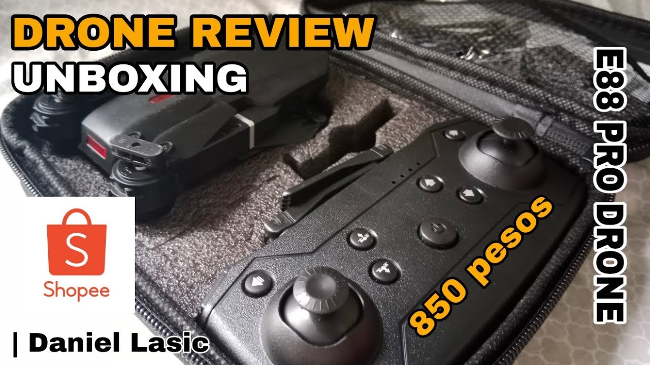 E88 PRO DRONE 4K 2023 | UNBOXING AND REVIEW | TUTORIAL | TAGALOG - YouTube