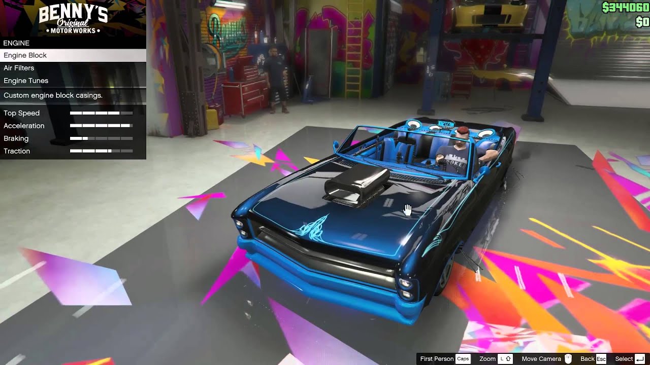 My Custom Lowrider Buccaneer (Grand Theft Auto 5) - YouTube