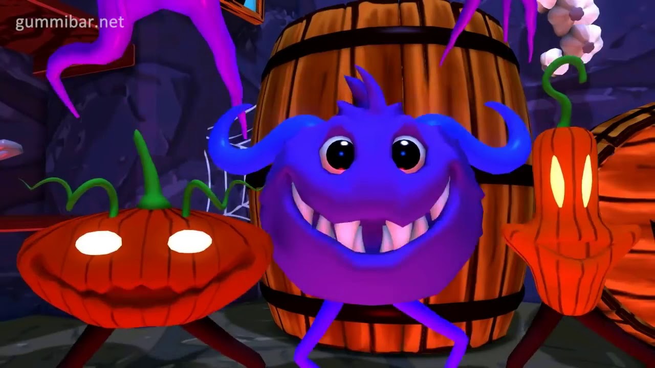 Gummibär Monster Mash Halloween The Gummy Bear Song - YouTube